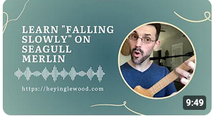 Learn "Falling Slowly" on Seagull Merlin | Strumstick Dulcimer Guitar ...