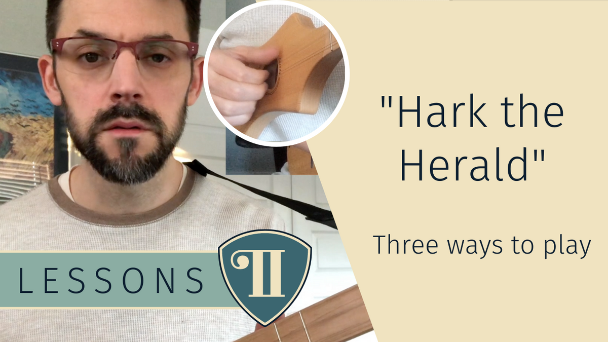 LEARN "Hark the Herald" on a Seagull Merlin (transfer to Strumstick ...